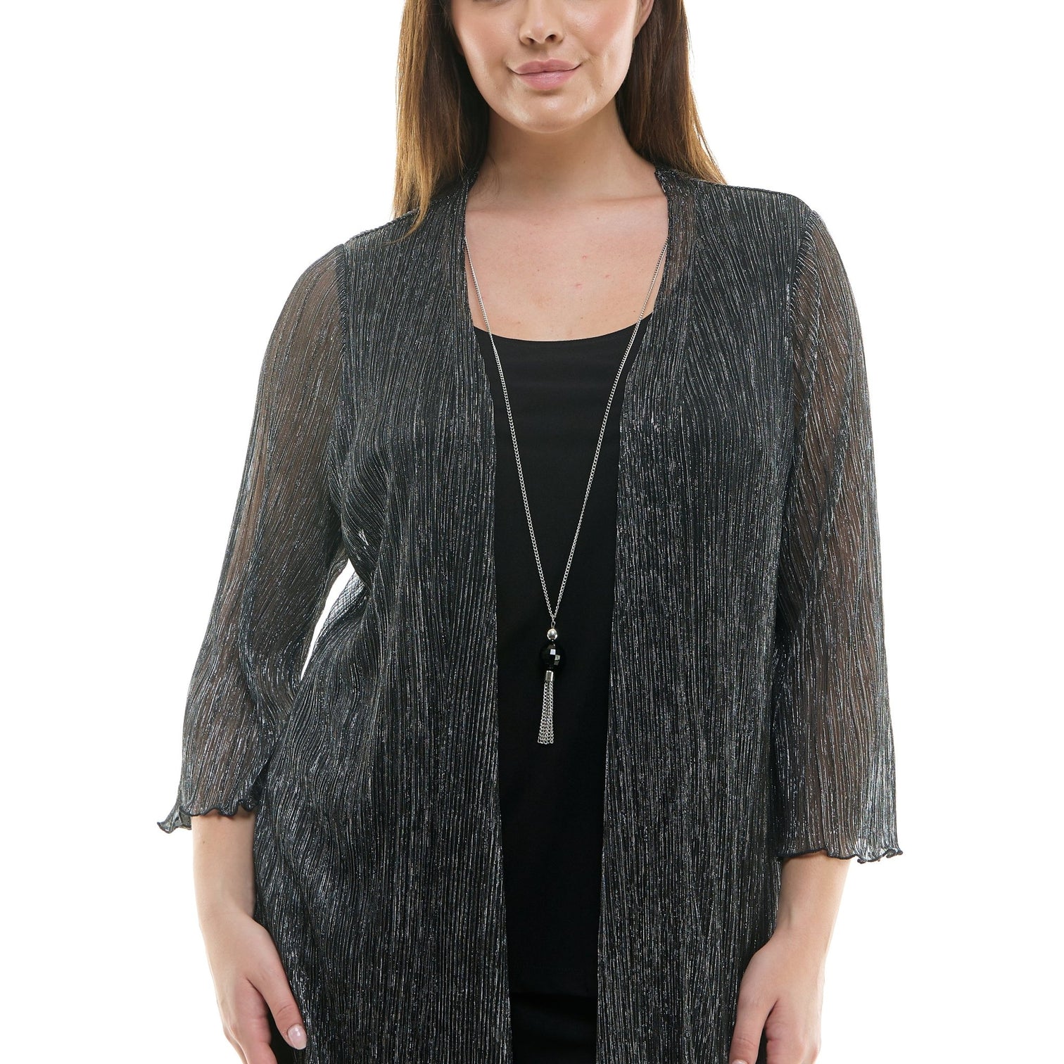 2Fer Pant Set w/ Detachable Necklace - Plus – Dressbarn