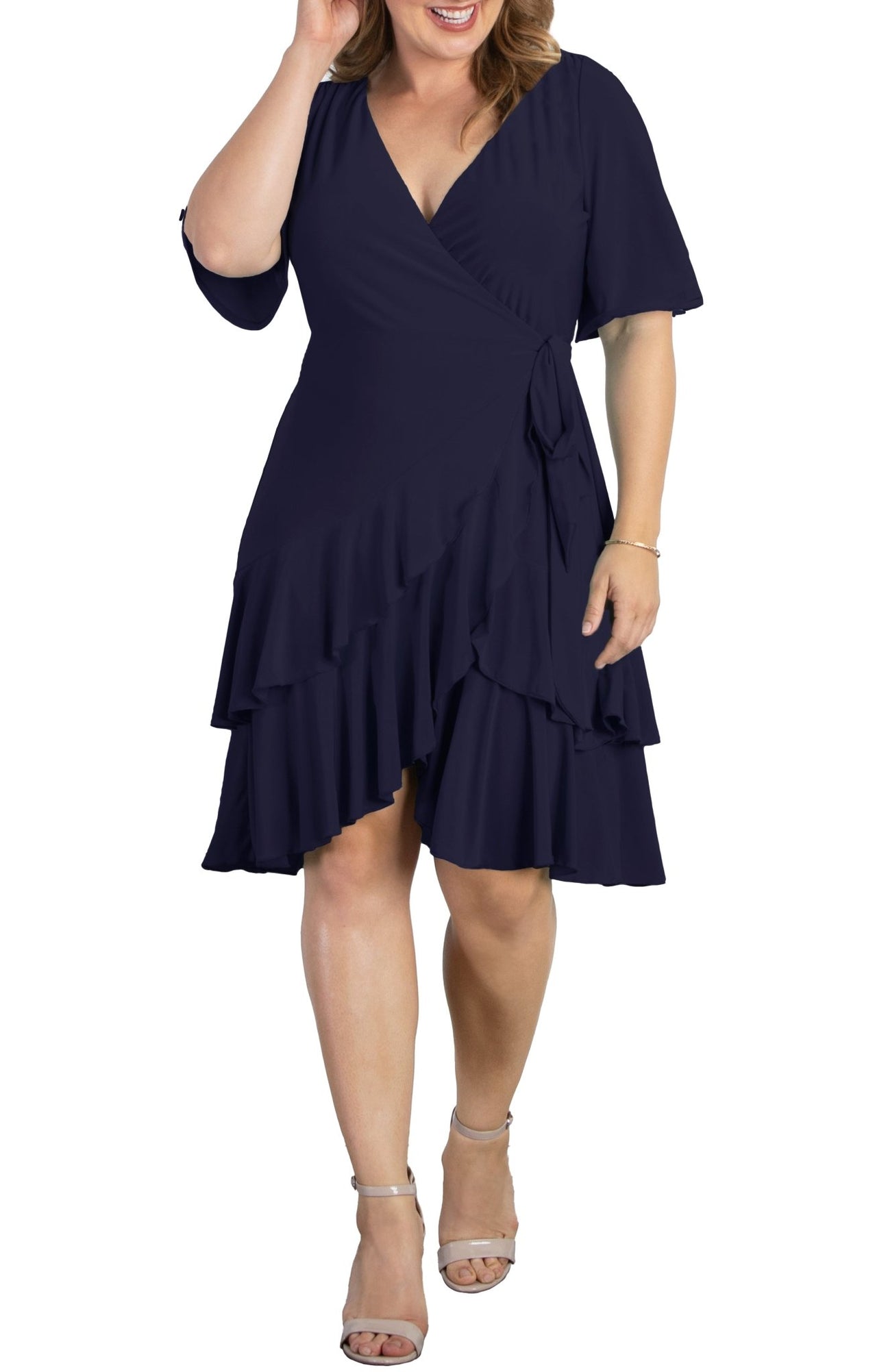 Miranda Wrap Dress - Plus – Dressbarn