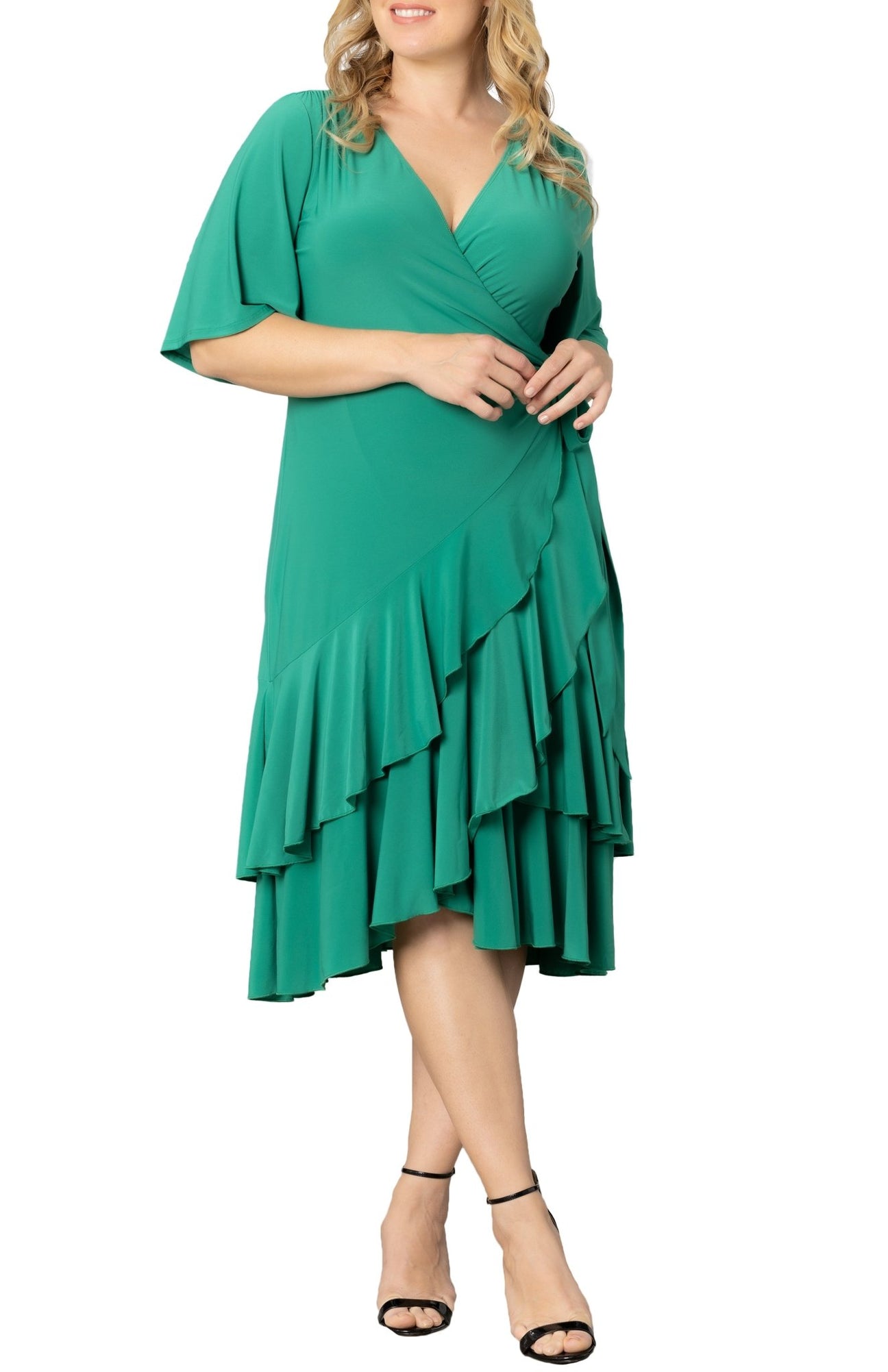 Miranda Wrap Dress - Plus – Dressbarn