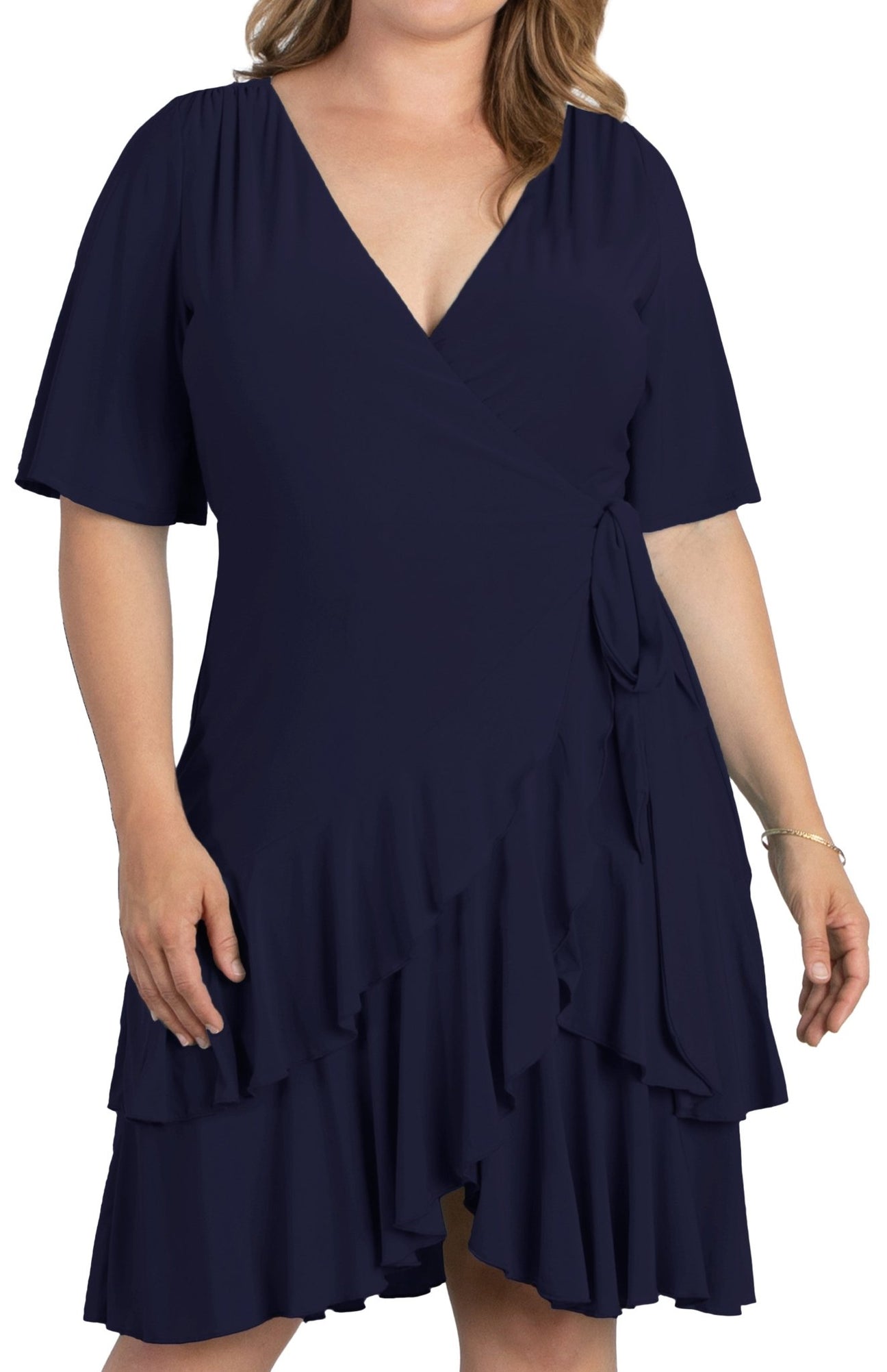 Miranda Wrap Dress - Plus – Dressbarn