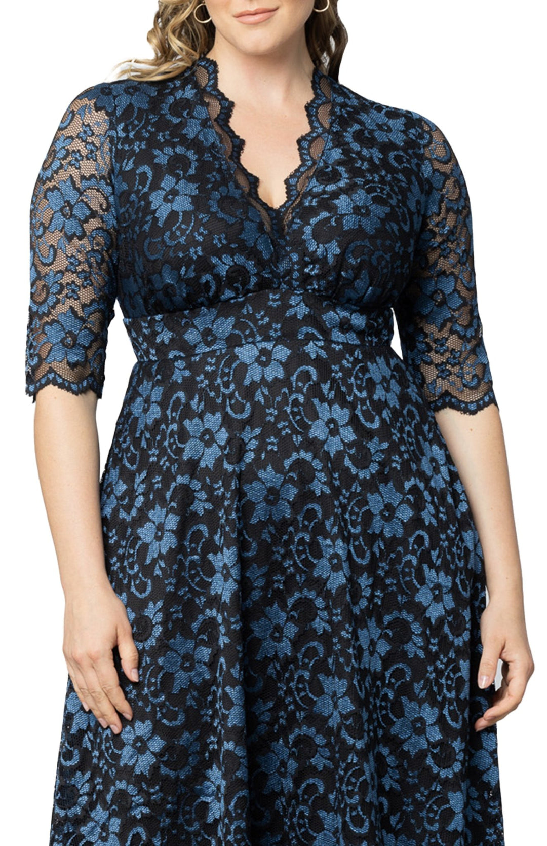 Mon Cherie Lace Dress - Plus – Dressbarn