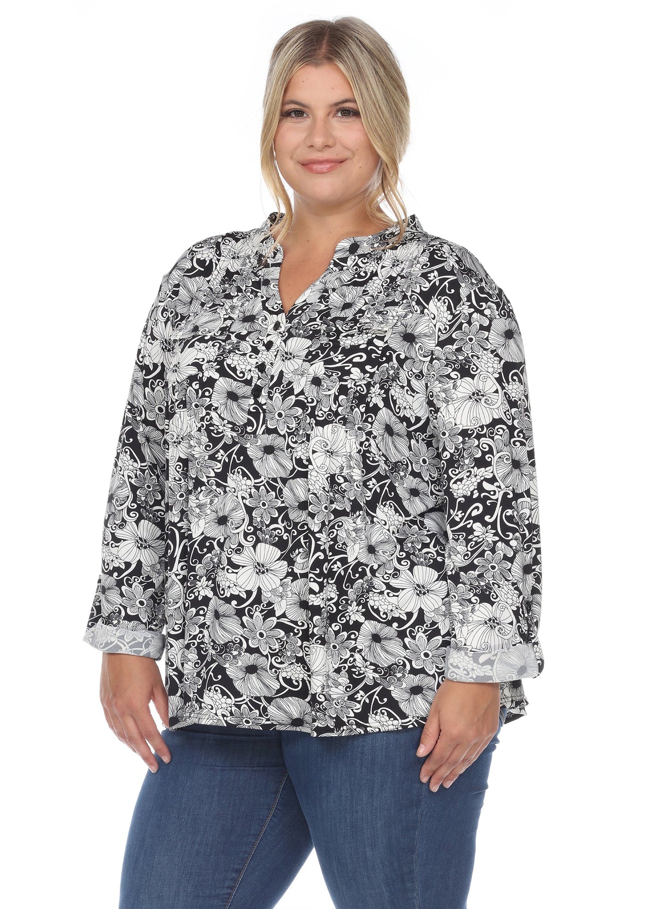 Plus Tops And Blouses For Women - Dressbarn