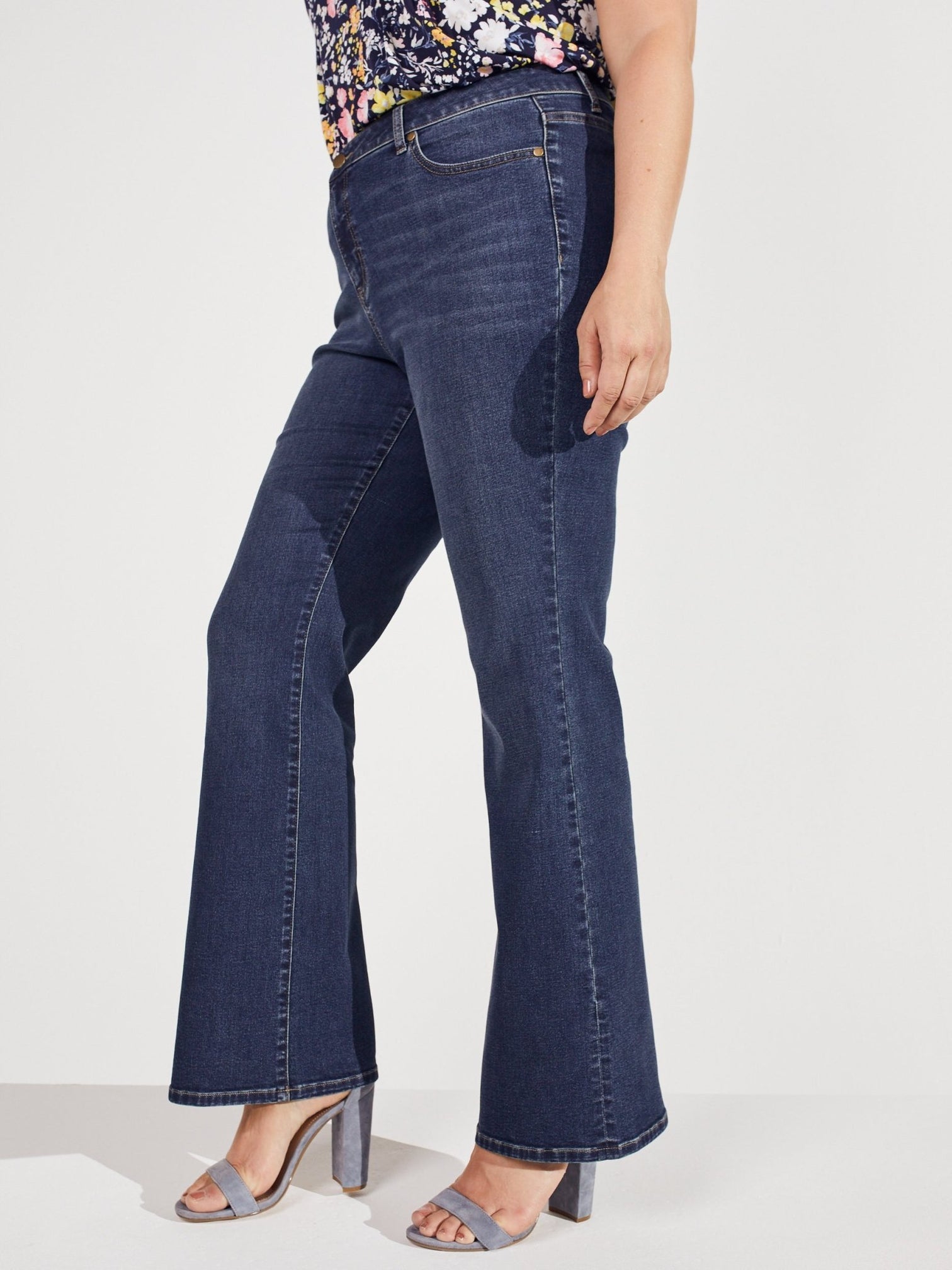 Westport Signature Bootcut 5 Pocket Denim Jean - Plus – Dressbarn